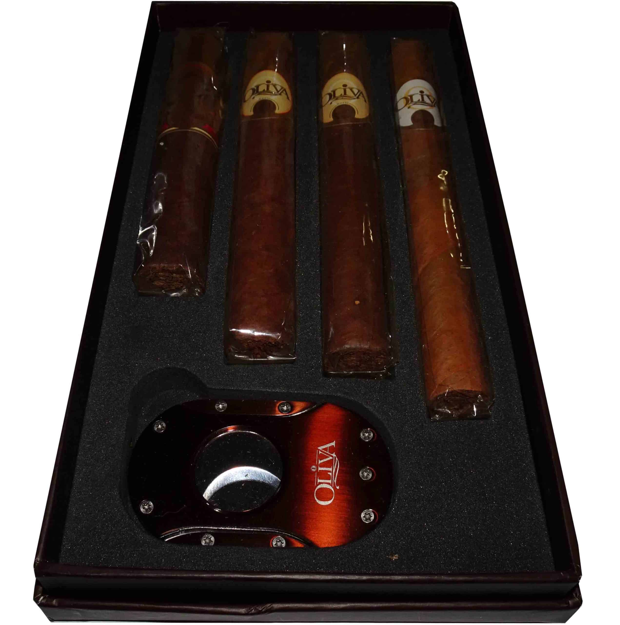 Oliva Cortador Sampler With Cutter Open Box | Underground Cigar Shop ...